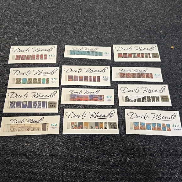 dusti rhoads | Makeup | Dusti Rhoads Nail Wraps Set | Poshmark